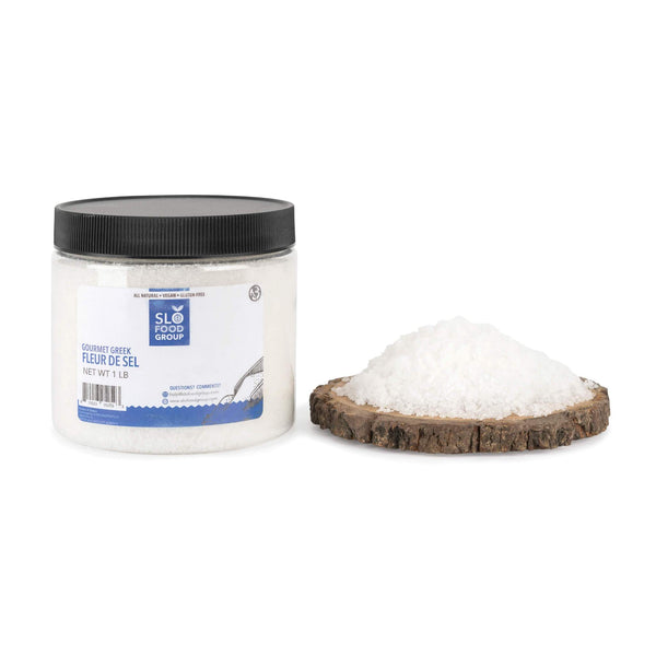 Buy Premium Greek Fleur De Sel Sea Salt - Sun Dried Mediterranean Salt