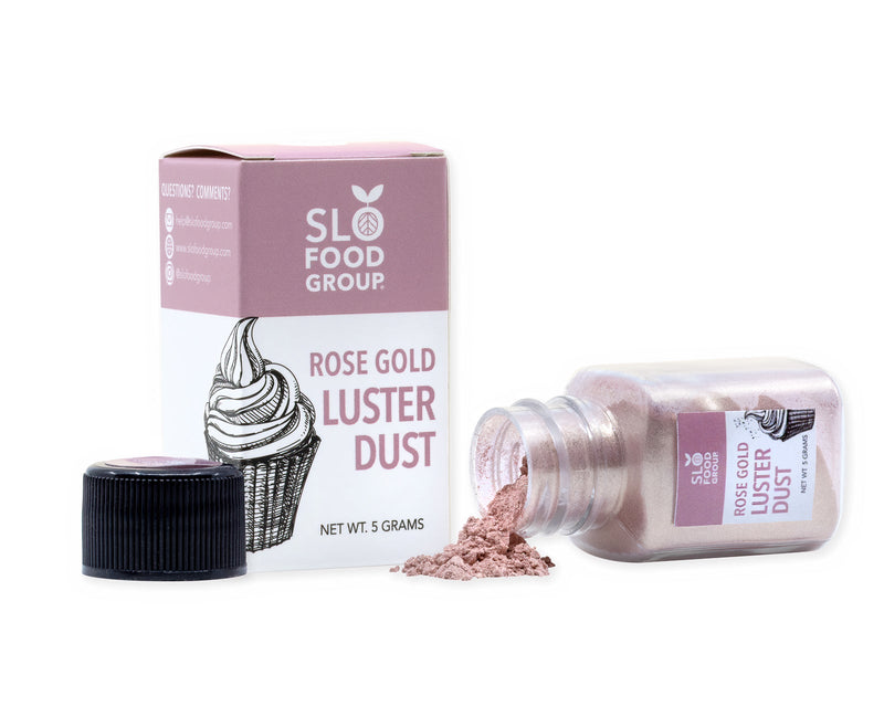 Buy Edible Rose Gold Luster Dust - Rose Gold Powder For Baking and Cake Art