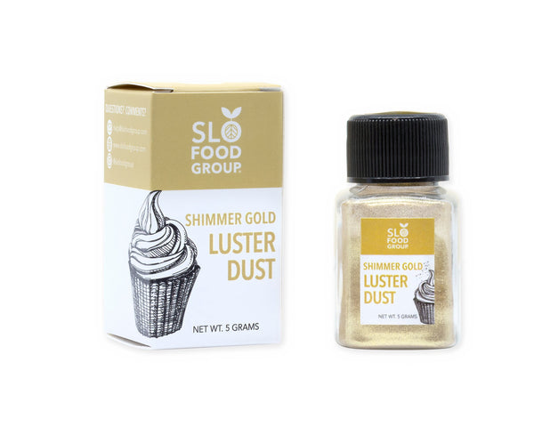 Shimmer Gold Luster Dust - Edible Shimmer Gold Luster Dust Powder